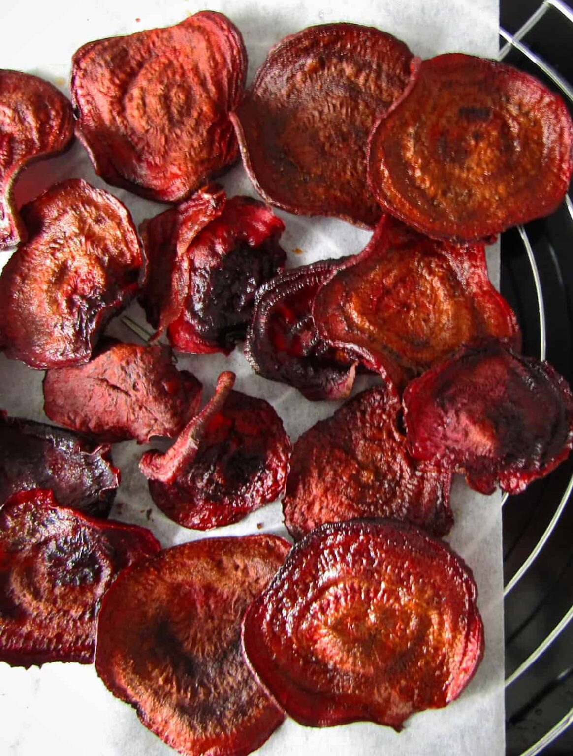 Homemade Beetroot Crisps