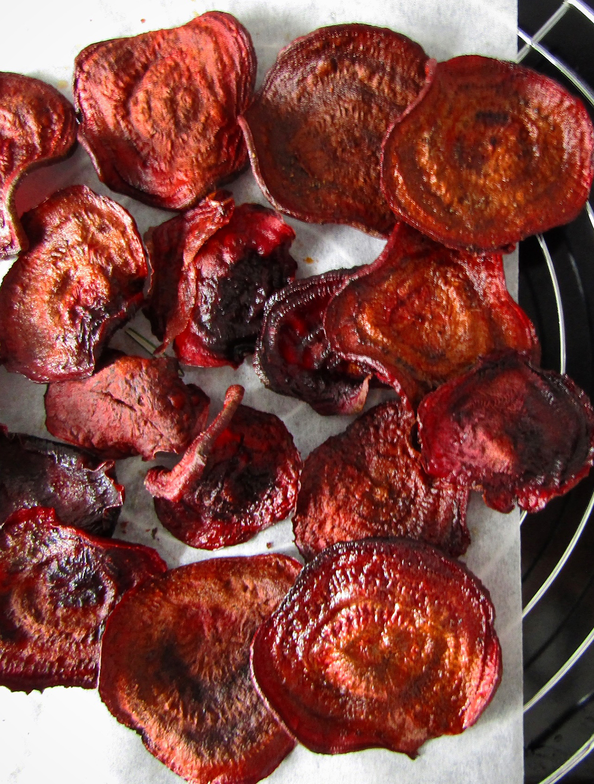 Homemade Beetroot Crisps