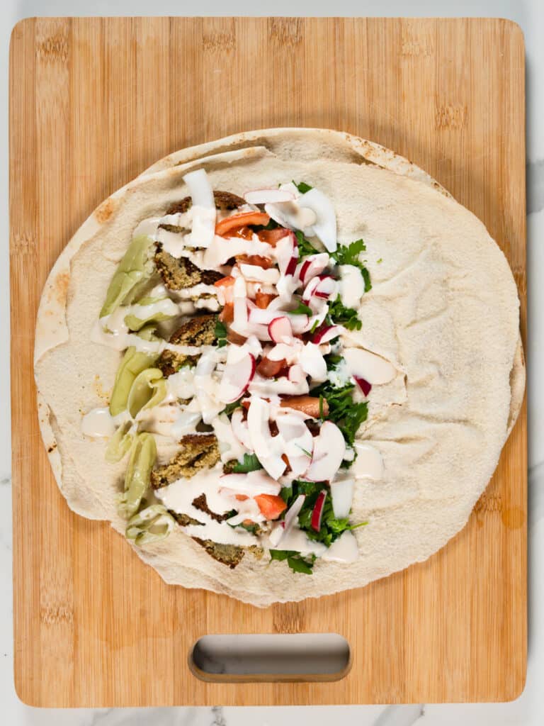The Best Falafel Pita Sandwich (Lebanese)