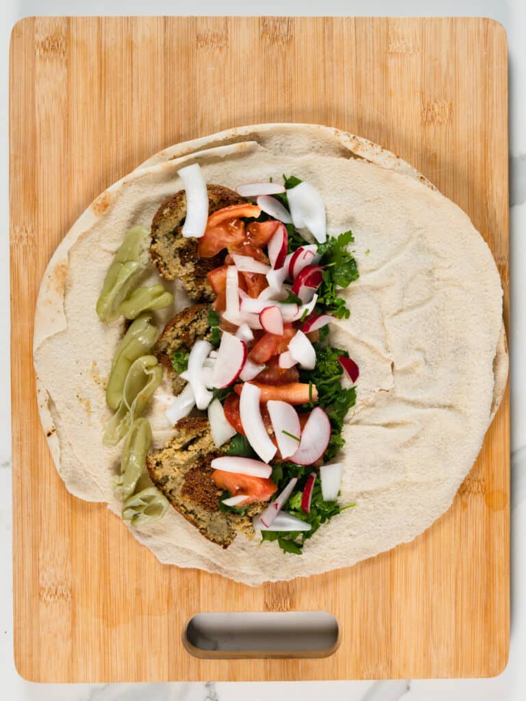 The Best Falafel Pita Sandwich (Lebanese)