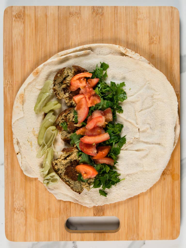 The Best Falafel Pita Sandwich (Lebanese)