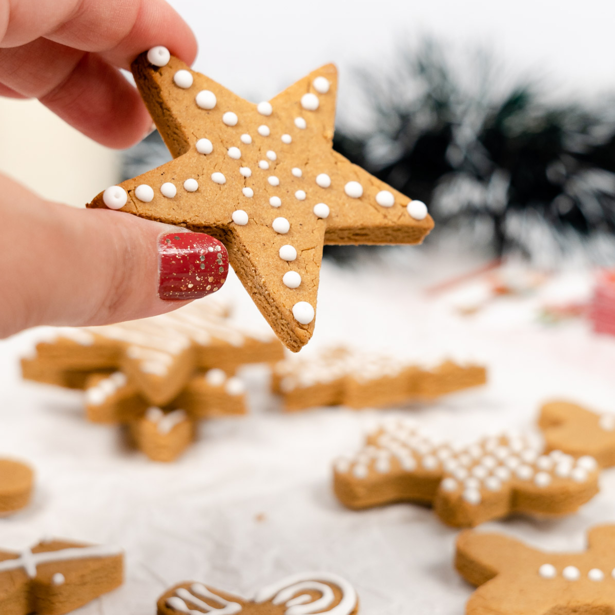Vegan Gluten Free Gingerbread Cookies