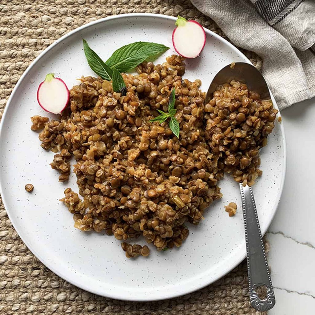 Mujadara Recipe (Authentic Lebanese Lentil and Rice)