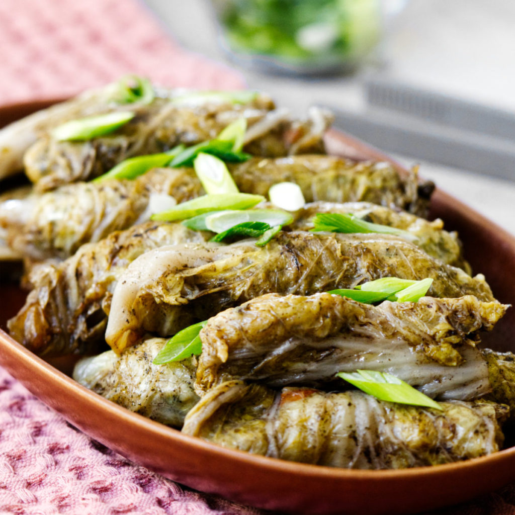 Malfouf (Vegan Lebanese Cabbage Rolls + Video)