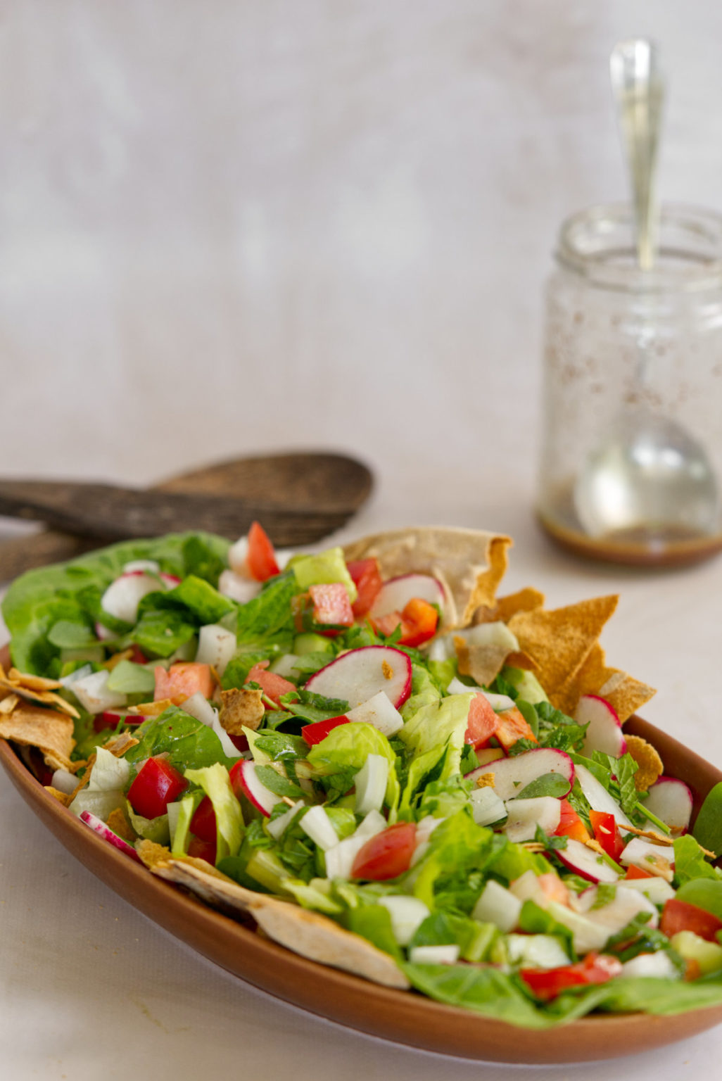 Authentic Fattoush Salad