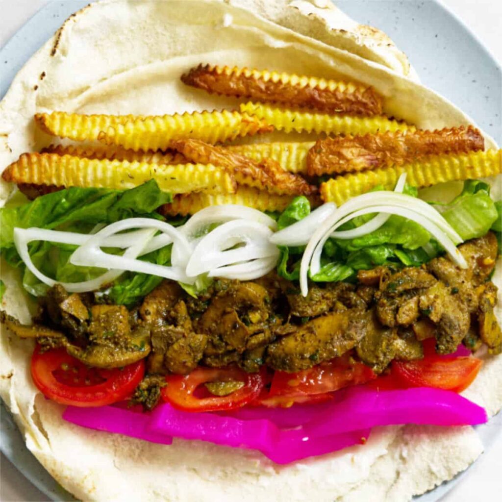 Best Vegan Shawarma (Wrap & Plate Recipes)