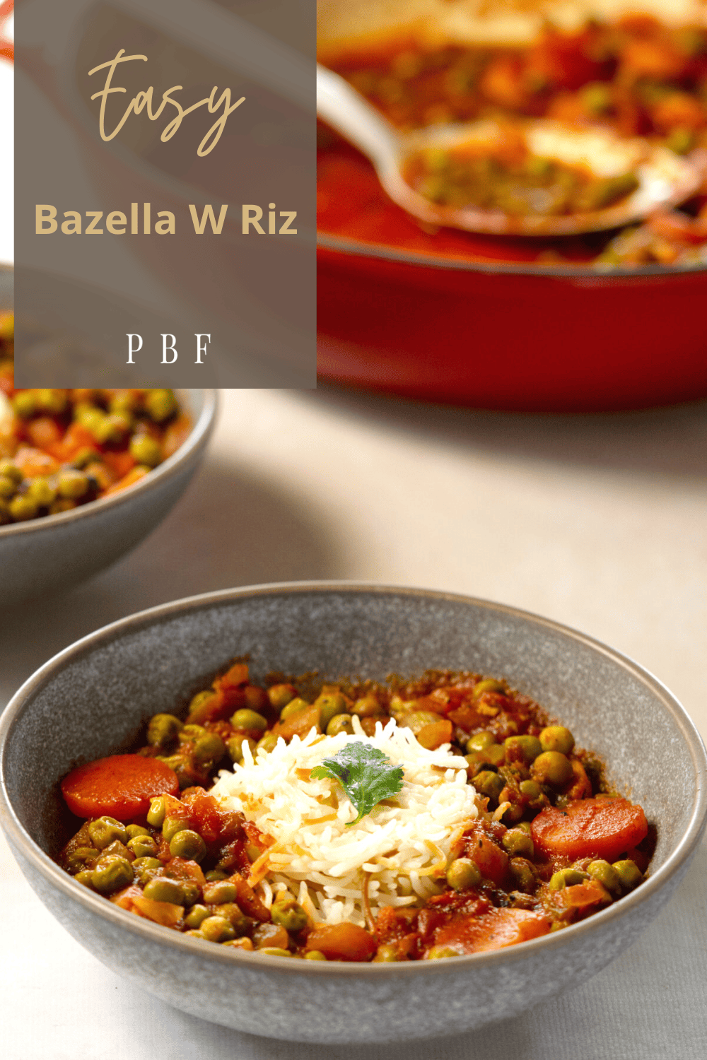 Bazella w Riz Without Meat
