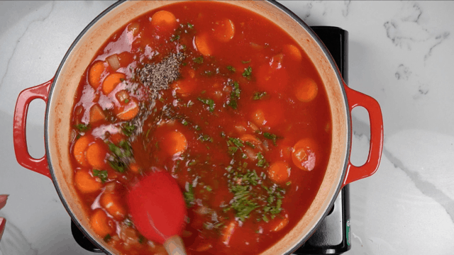 Bazella w Riz (Vegan Lebanese Stewed Peas)