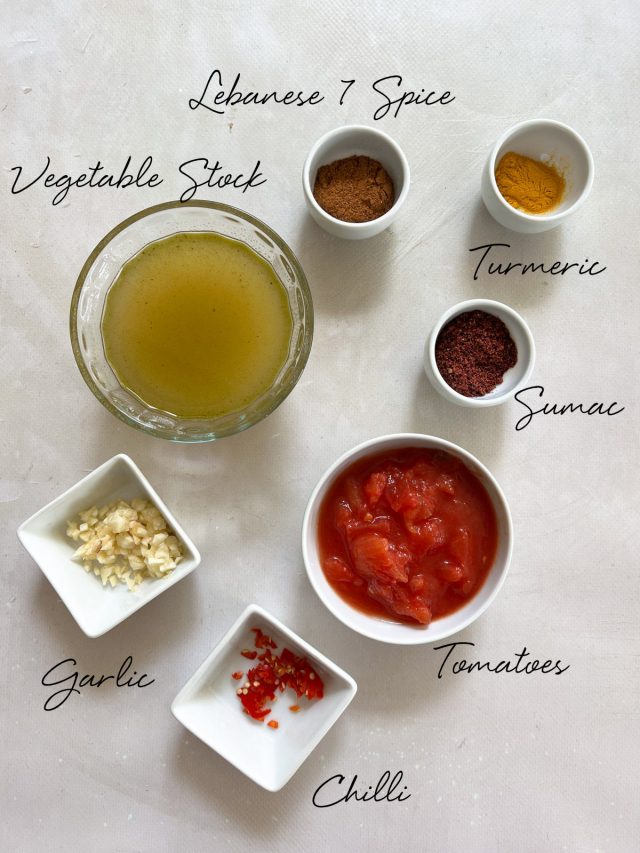 Easy Ghallaba (Lebanese Veggie Saute)