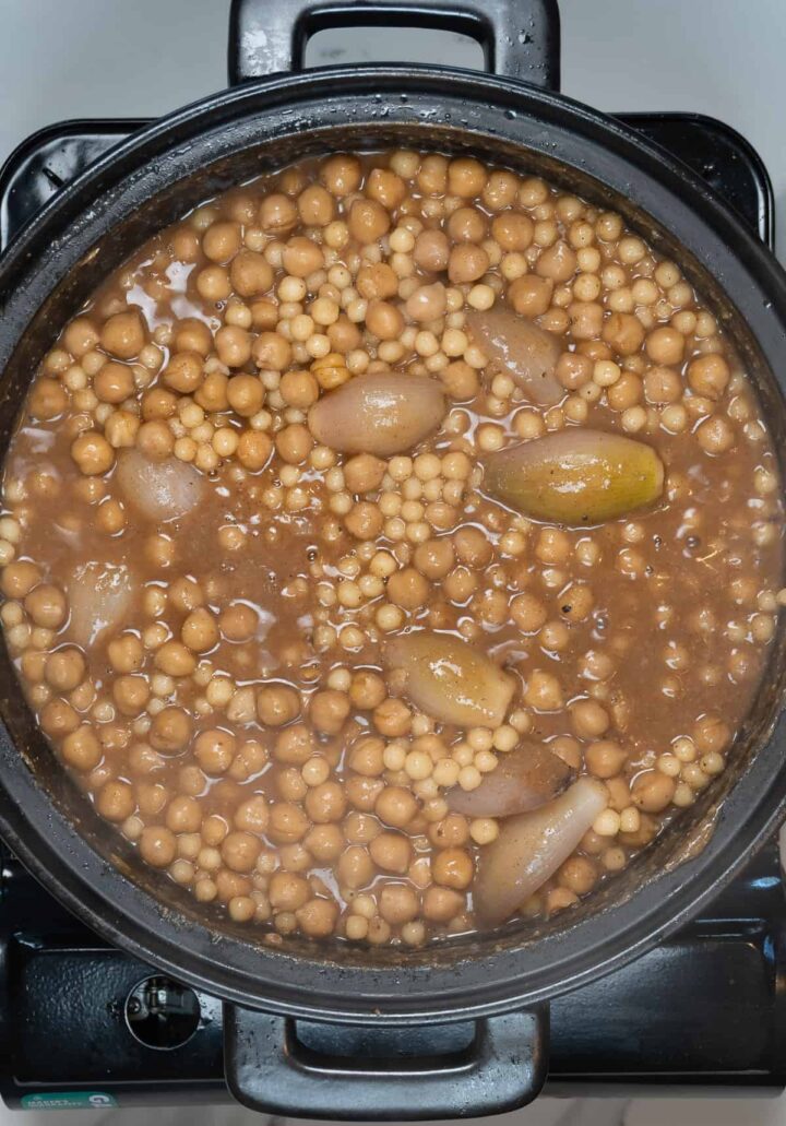 Moghrabieh Lebanese Pearl Couscous (Vegan)