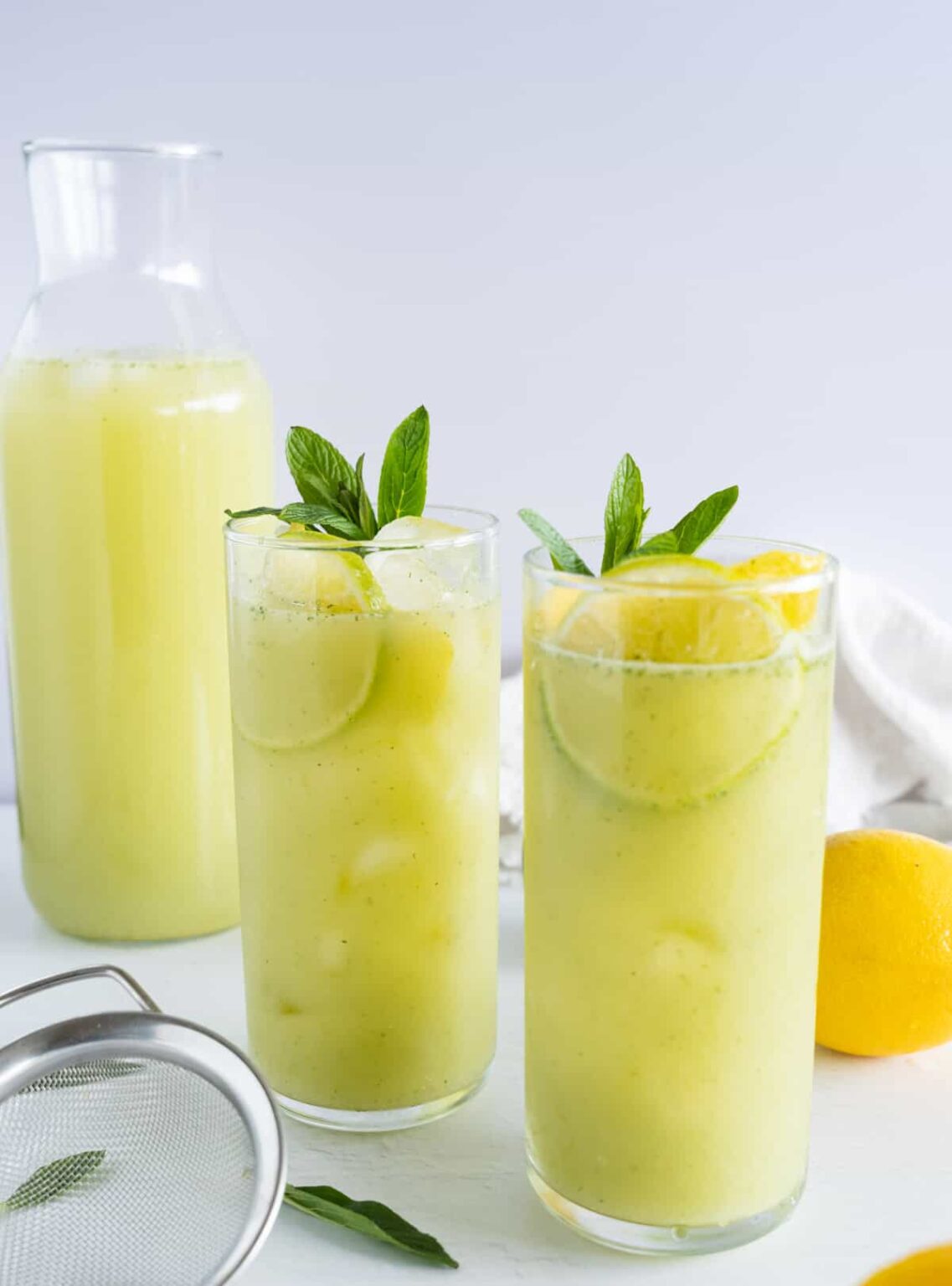 Lemon Mint Juice (Lebanese Lemonana)