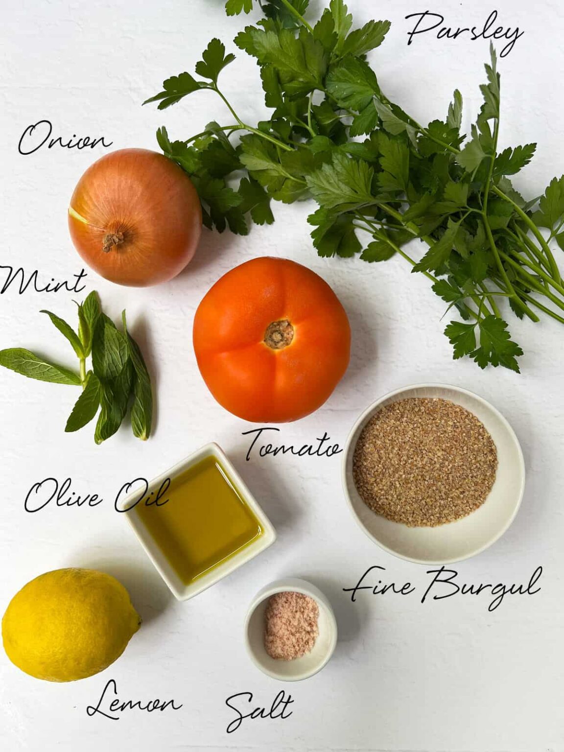 Authentic Taboule Lebanese Salad