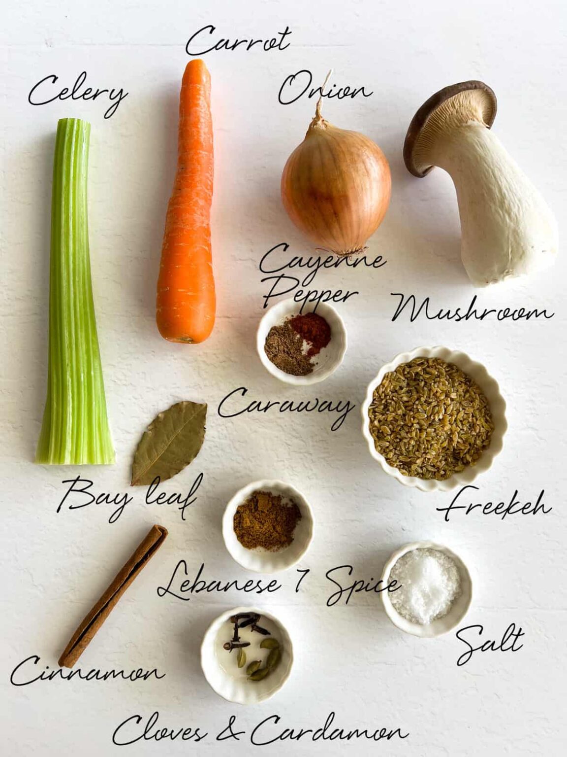 Vegetable Freekeh Soup