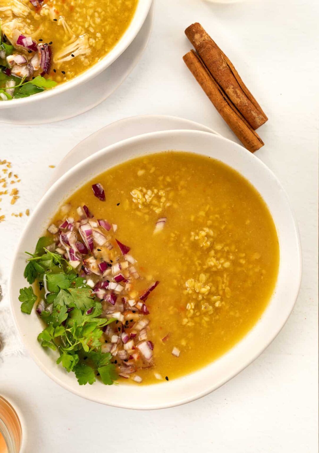 Vegetable Freekeh Soup