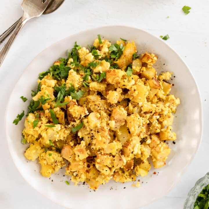 Potato Tofu Scramble
