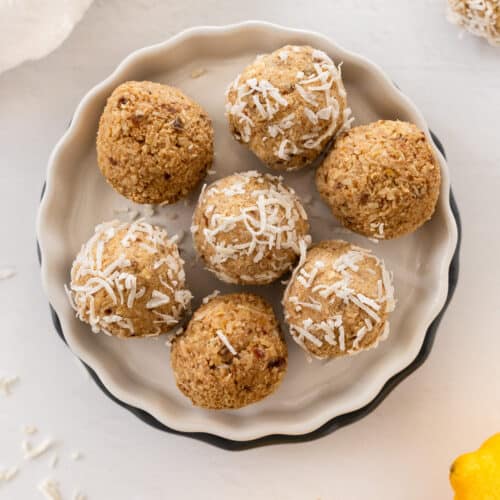 Coconut Lemon Balls