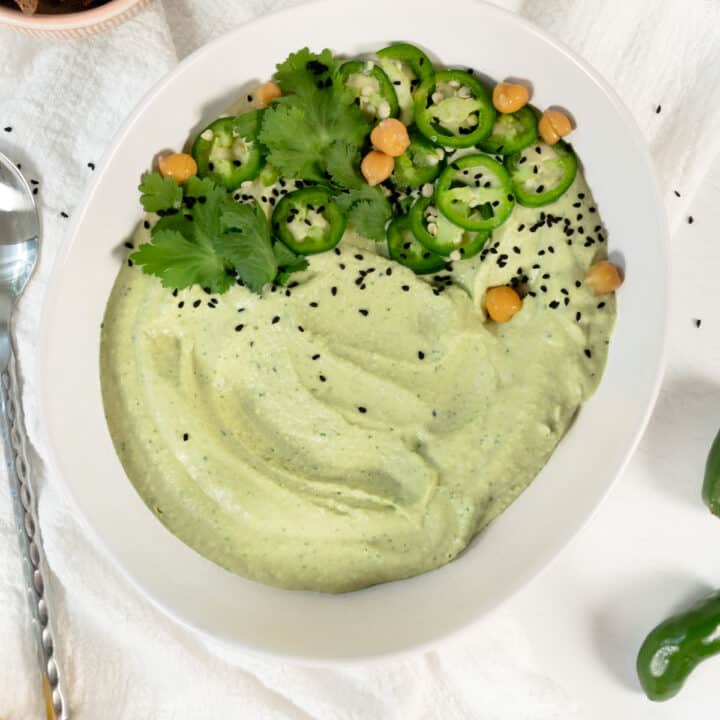 Jalapeno Cilantro Hummus