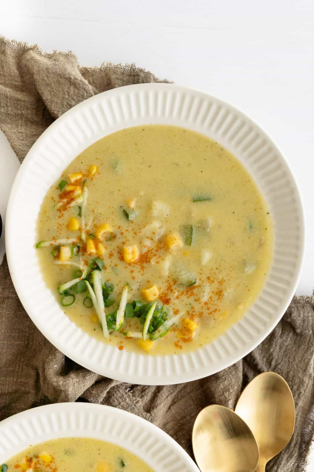 Zucchini Corn Chowder
