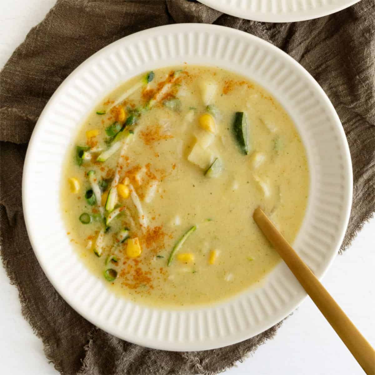 Zucchini Corn Chowder