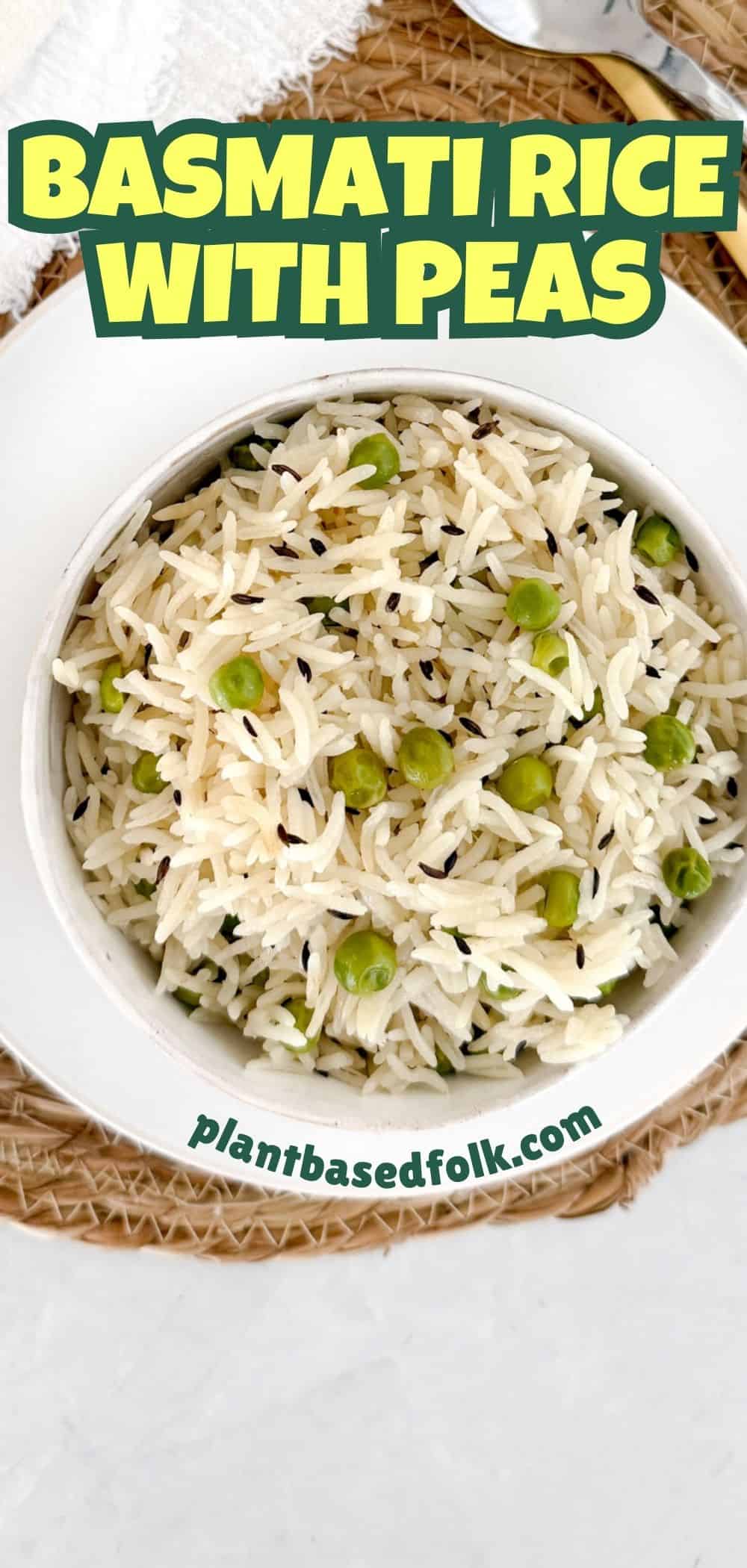 Basmati Rice With Peas