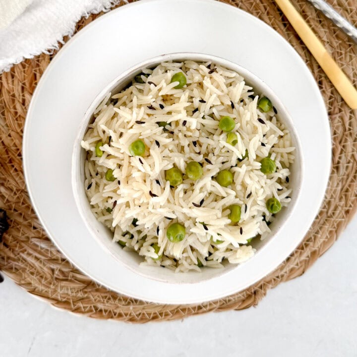 Basmati Rice With Peas