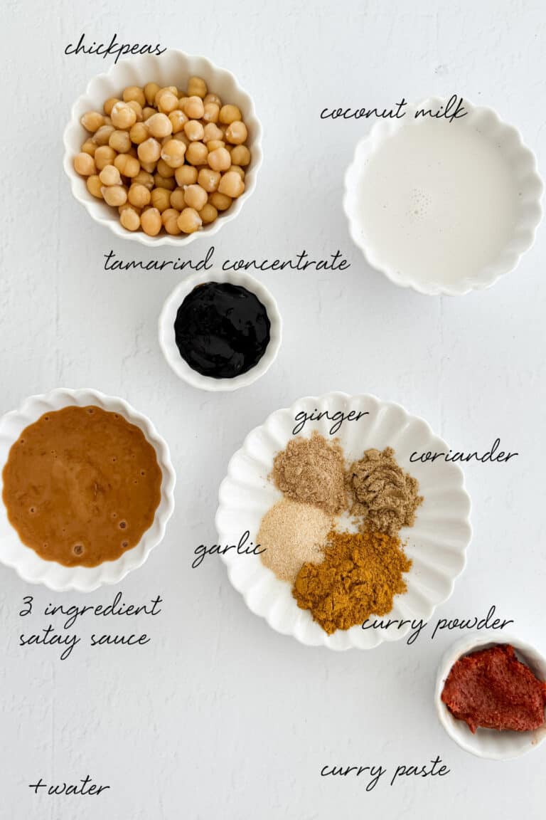 Satay Chickpeas
